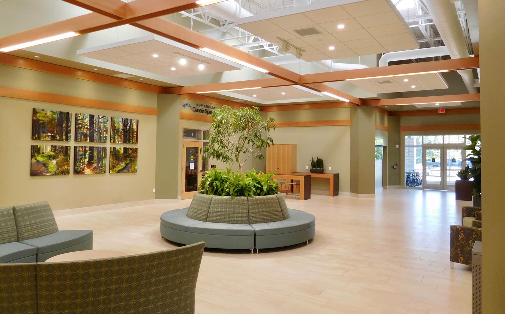 Topsham Med Lobby - Whipple | Callender Architects